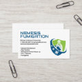Sanitization | Fumigation Clean Suit Business Card | Zazzle