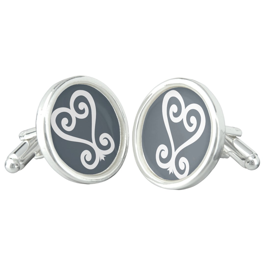 Sankofa | Return and get it - Adinkra Symbol Cufflinks | Zazzle
