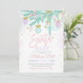 Santa Baby Baby Shower Invitation, Winter Santa Invitation | Zazzle