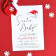 Santa Baby Christmas Couples Baby Sprinkle Invitation | Zazzle