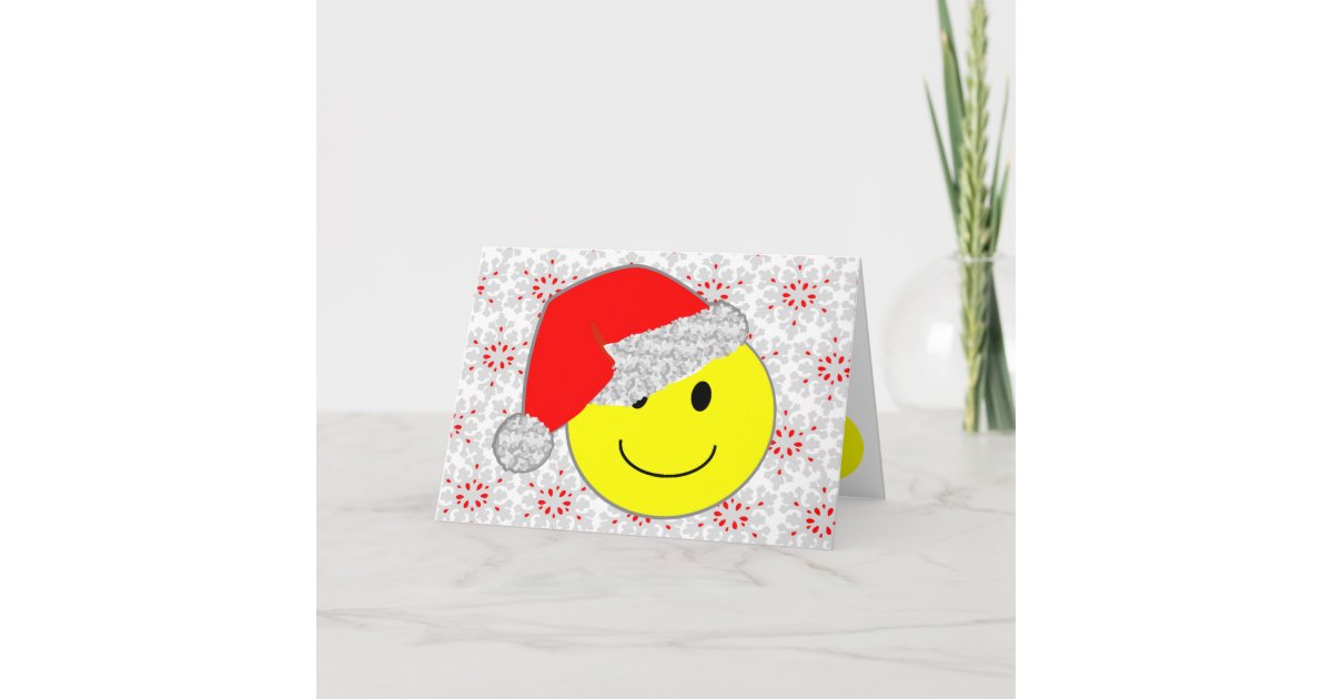 'santa baby FACE CHRISTMAS CARD | Zazzle
