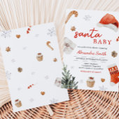 Santa Baby Shower Invitation | Zazzle