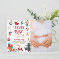 Santa Baby Shower Photo Invitation | Zazzle