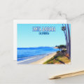 Santa Barbara California Butterfly Beach Montecito Postcard | Zazzle