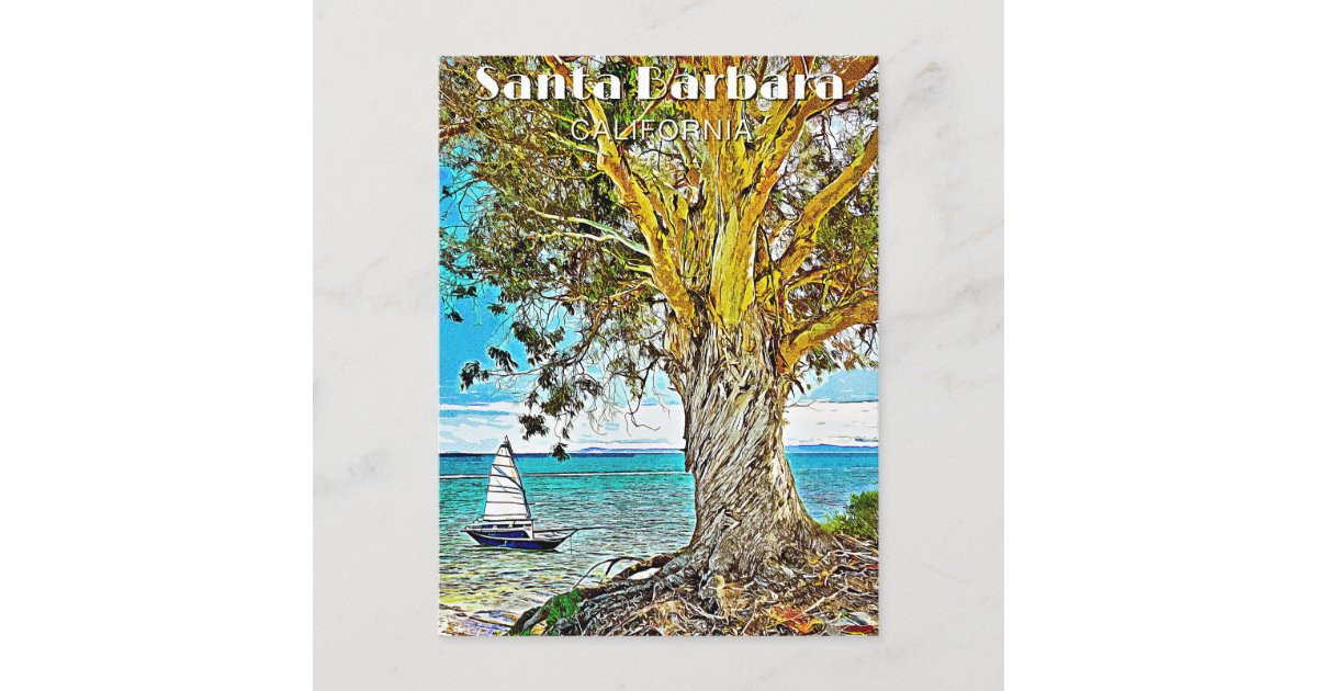 Santa Barbara, California Postcard | Zazzle