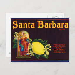 Santa Barbara Postcard | Zazzle