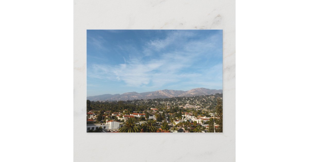 Santa Barbara Postcard | Zazzle