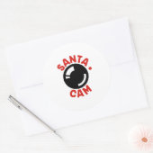 Santa Cam Stickers | Zazzle