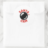 Santa Cam Stickers | Zazzle