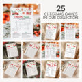 Santa Christmas Candy Match Game Holiday Card | Zazzle