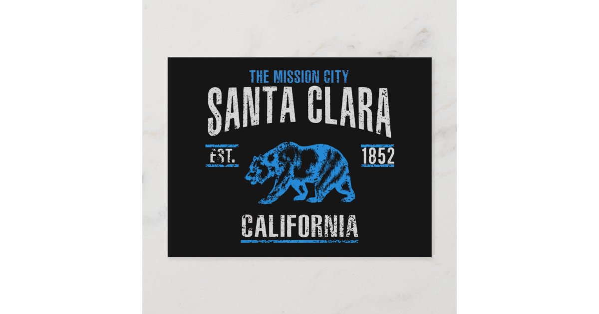 Santa Clara Postcard | Zazzle