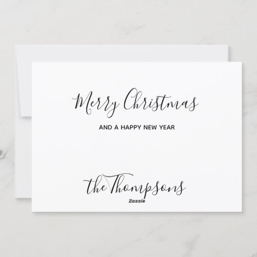 Santa Claus Black Lab Puppy Dog Labrador Christmas Holiday Card | Zazzle