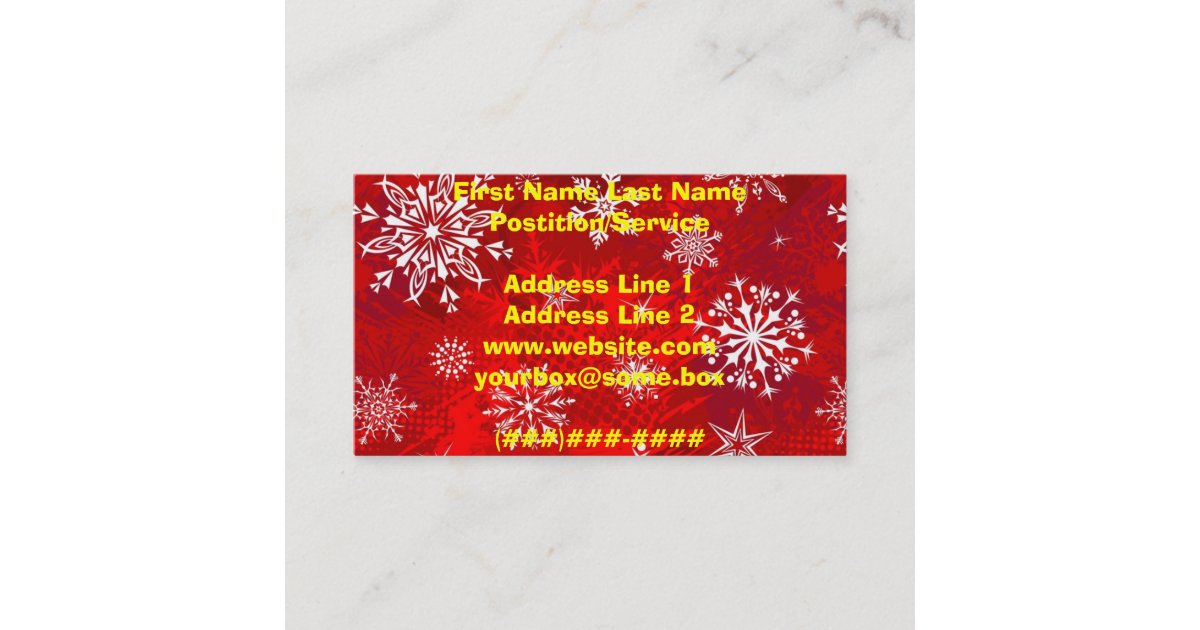 Santa Claus Business Card | Zazzle