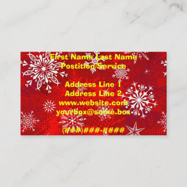 Santa Claus Business Card | Zazzle