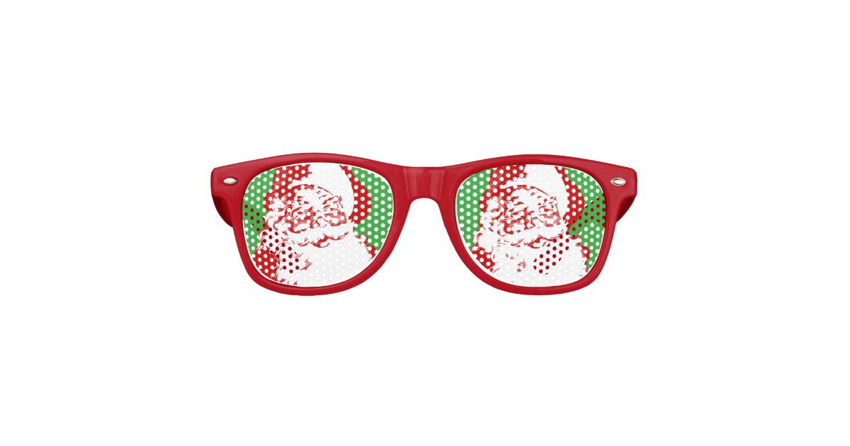Santa Claus Christmas Sunglasses | Zazzle