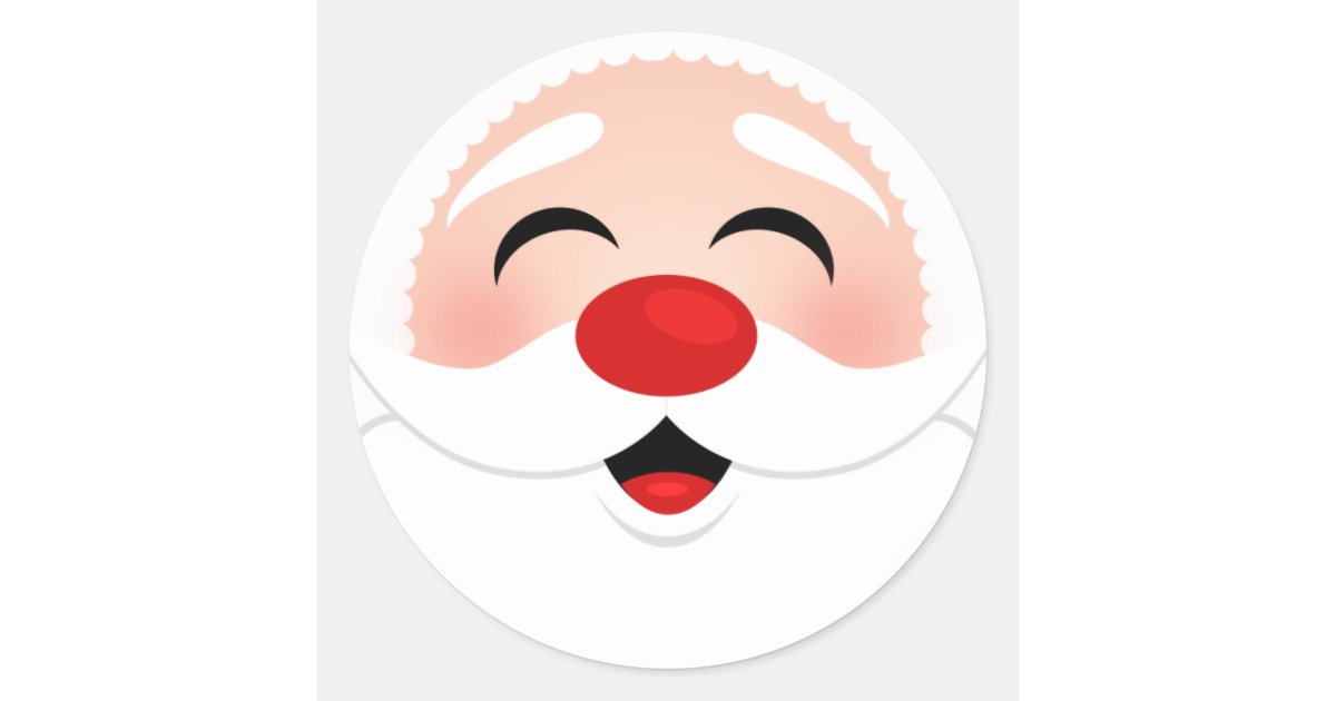 Santa Claus Holiday Seals | Zazzle