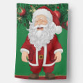 Santa Claus House Flag | Zazzle