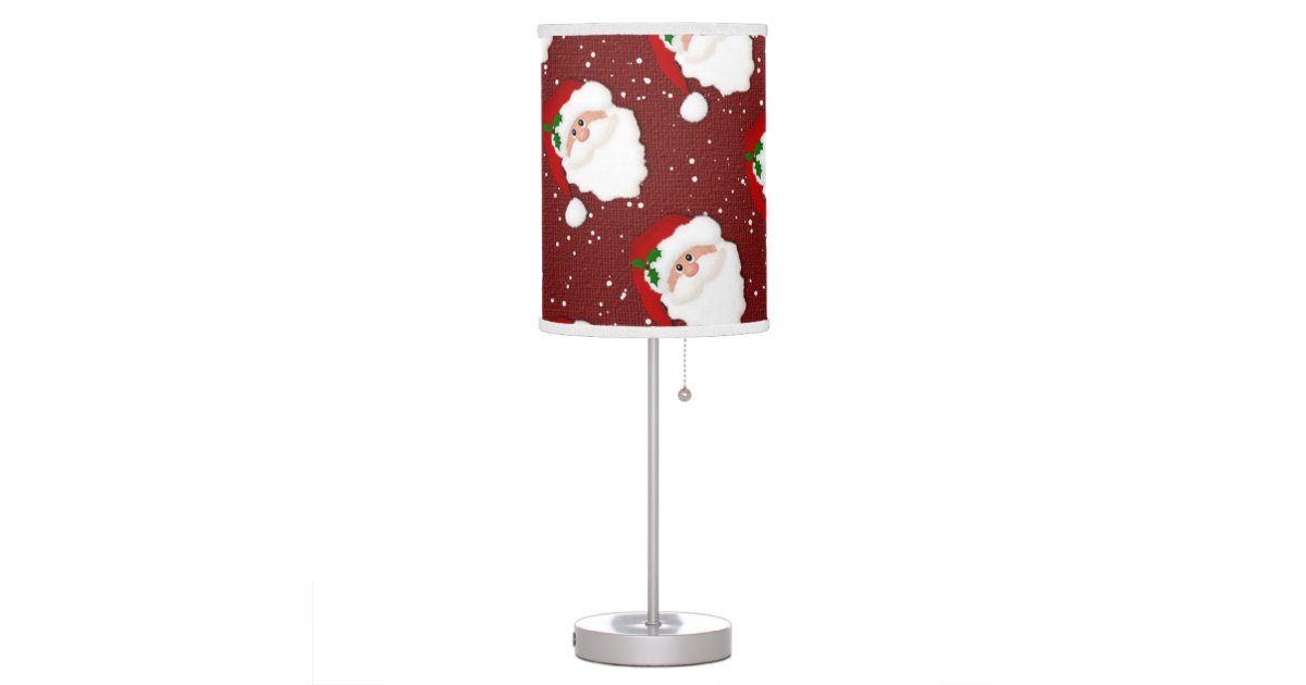 Santa Claus.jpg Table Lamp | Zazzle