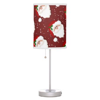 Santa Claus.jpg Table Lamp | Zazzle