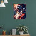 Santa Claus Merry Christmas Poster | Zazzle