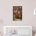 Santa Claus On His Way 4 Poster | Zazzle