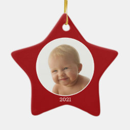 Santa Claus Photo Frame Ornament | Zazzle