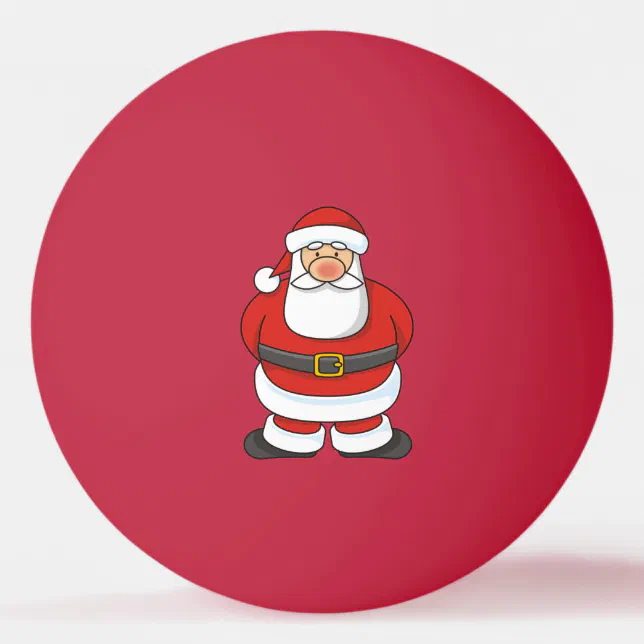 Santa Claus Ping Pong Ball | Zazzle