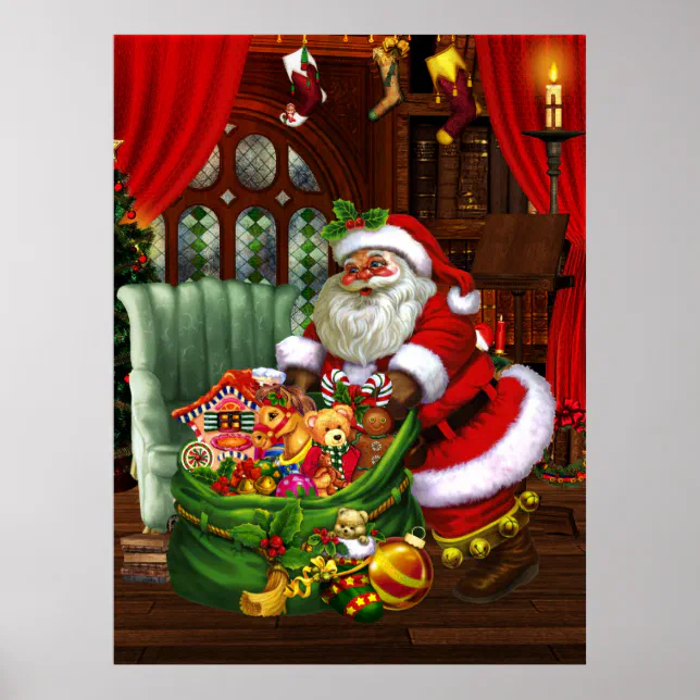 Santa Claus! Poster | Zazzle