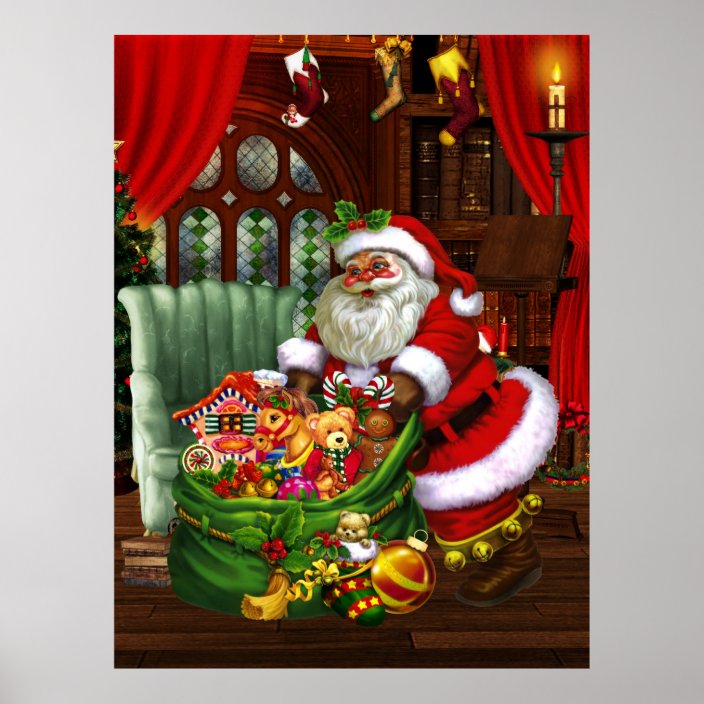 Santa Claus! Poster | Zazzle.com