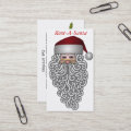 Santa Claus Rent a Santa Business Card | Zazzle