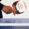 Santa Claus Suit Ho Ho Ho Christmas Happy New Year Ping Pong Paddle ...