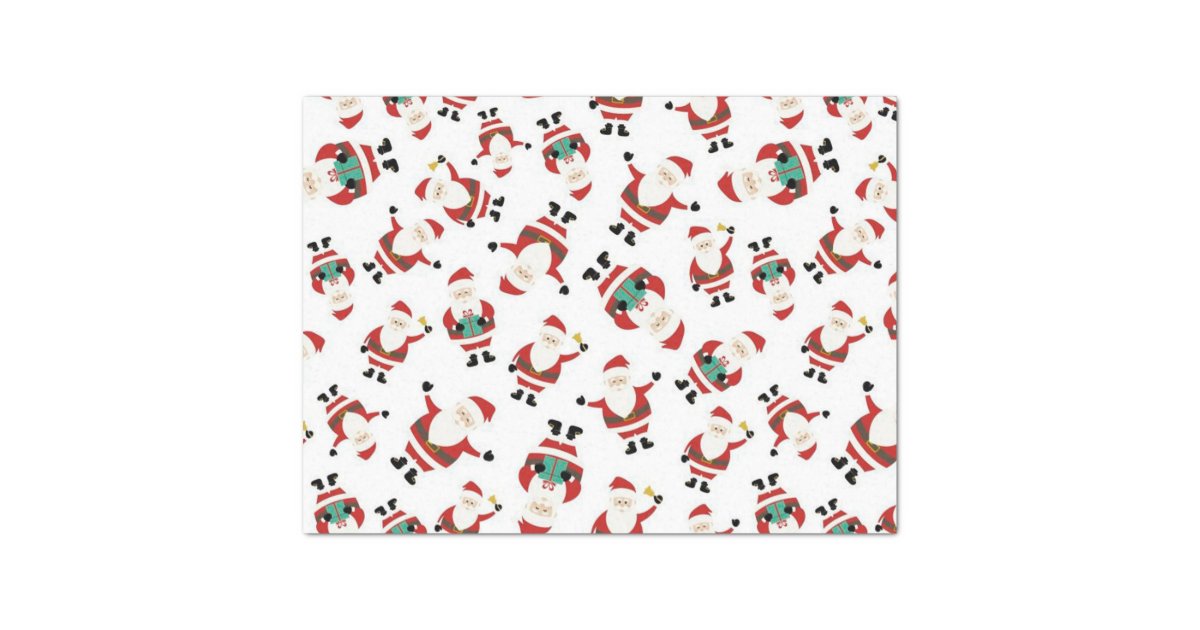 Santa Claus Tissue Paper | Zazzle