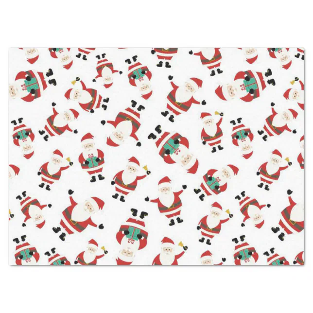 Santa Claus Tissue Paper | Zazzle