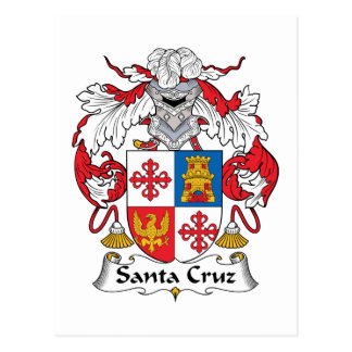 Cruz Family Crest Postcards & Postcard Template Designs | Zazzle