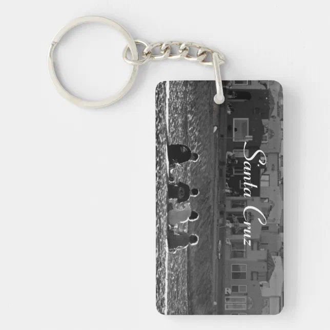 Santa Cruz Keychain | Zazzle