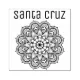 Santa Cruz Rubber Stamp | Zazzle
