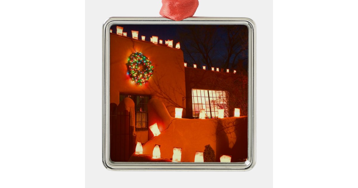 Santa Fe Christmas Ornament | Zazzle