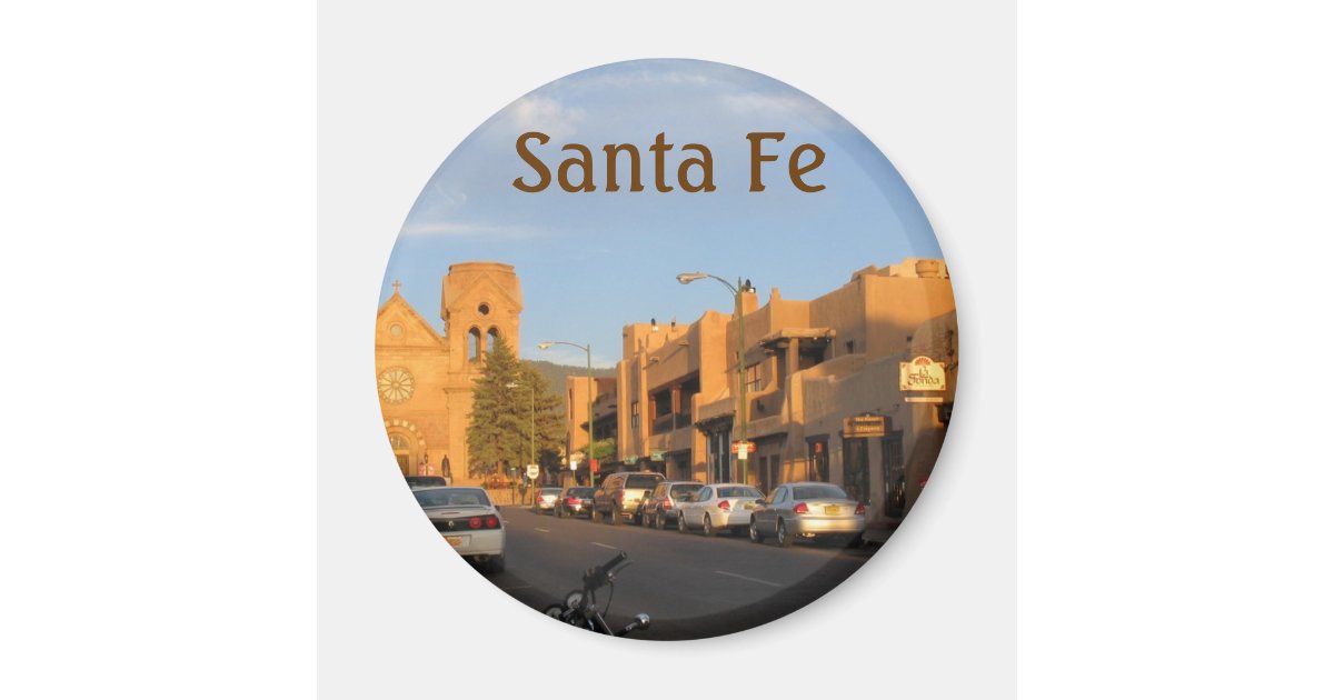 Santa Fe magnet | Zazzle