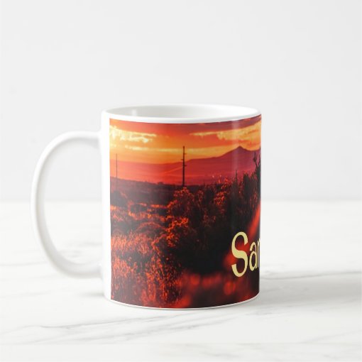 Santa Fe New Mexico Sun Set Coffee Mug | Zazzle