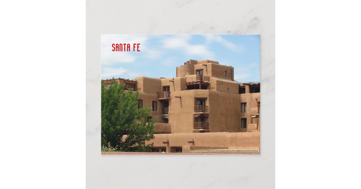Santa Fe Postcard | Zazzle
