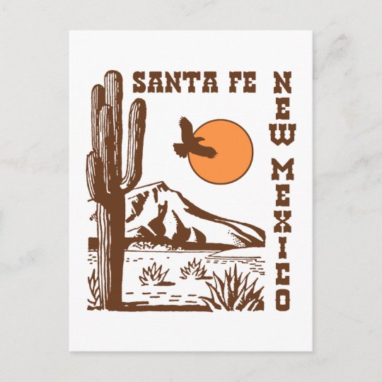 Santa Fe Postcard | Zazzle.com