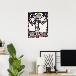 santa fe zozobra poster | Zazzle