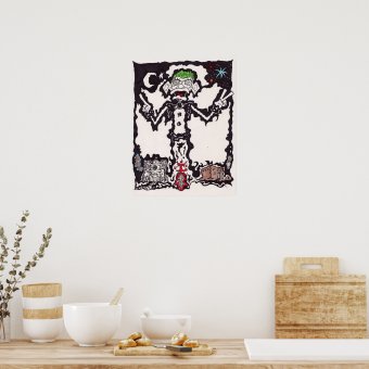 santa fe zozobra poster | Zazzle