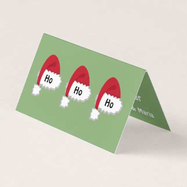 Santa Ho Ho Ho Card #HolidayZ | Zazzle