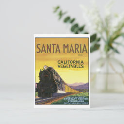 Santa Maria Postcard | Zazzle