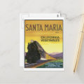 Santa Maria Postcard | Zazzle