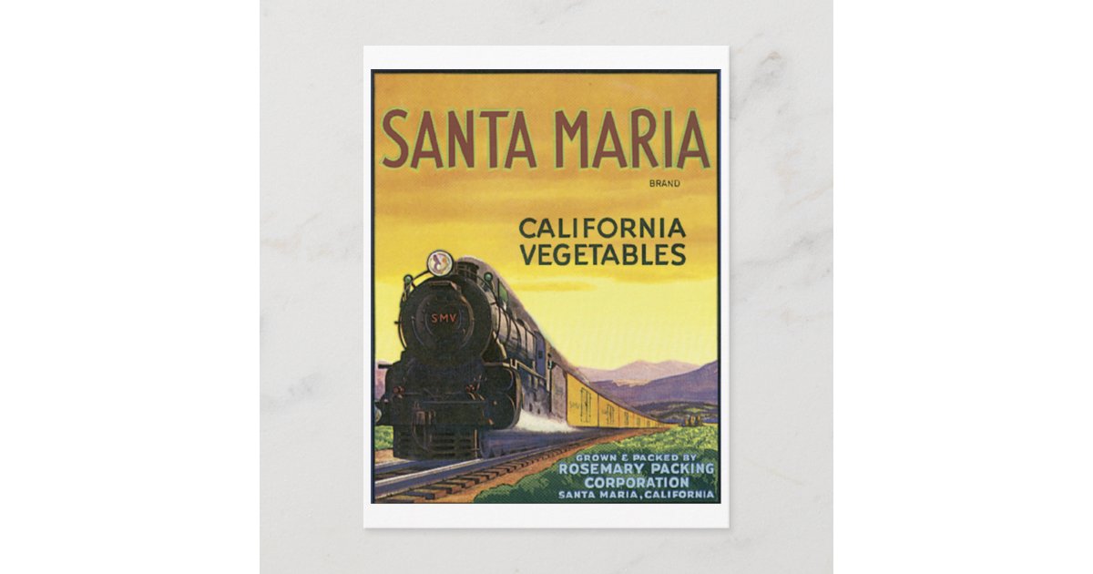 Santa Maria Postcard | Zazzle