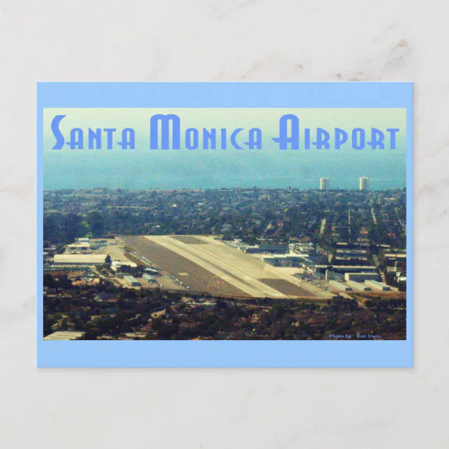 Santa Monica Airport Postcard | Zazzle