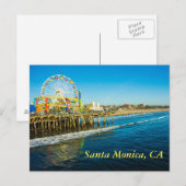 Santa Monica California Postcard | Zazzle