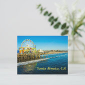Santa Monica California Postcard | Zazzle